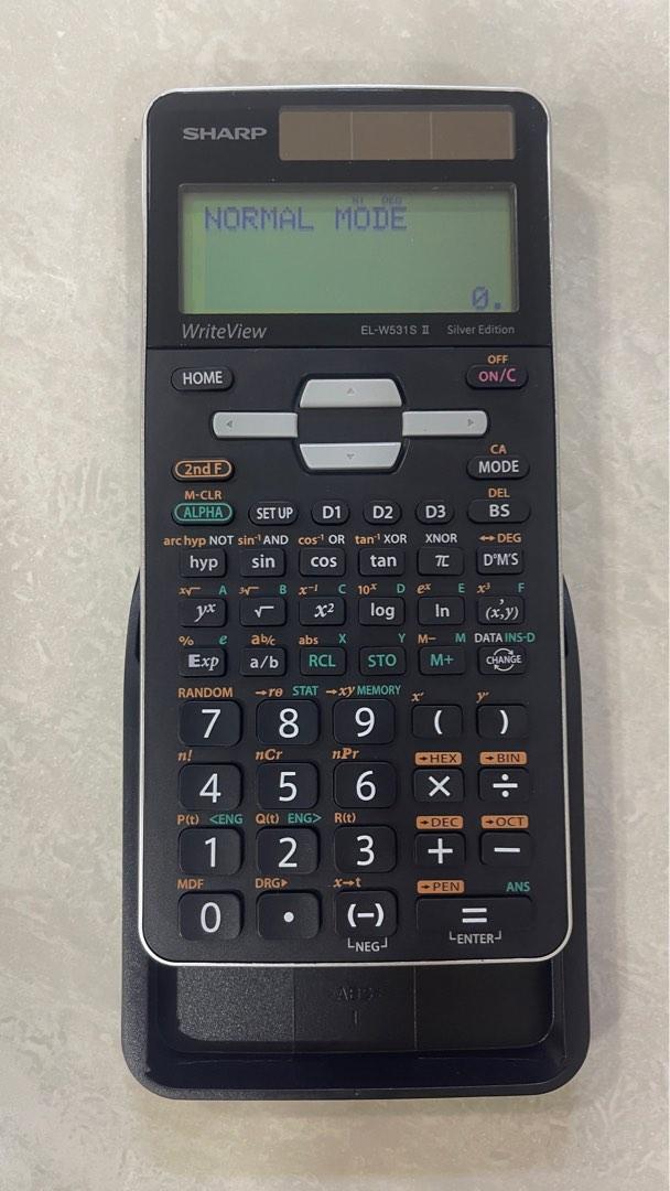 Sharp Scientific calculator EL-531SII, Computers & Tech, Office & Business Technology on Carousell