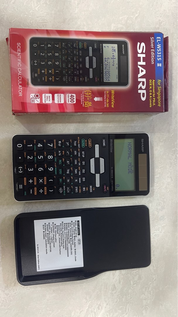 Sharp Scientific calculator EL-531SII, Computers & Tech, Office & Business Technology on Carousell