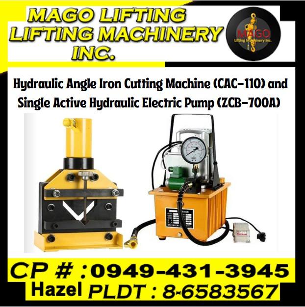 Single Active Hydraulic Electric Pump (ZCB-700A), Commercial & Industrial, Construction ...
