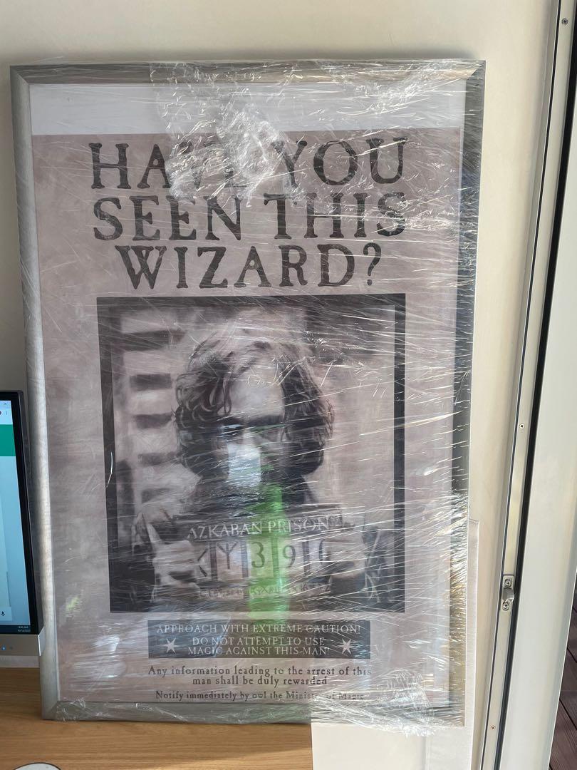 Harry Potter Sirius Black Poster with frame, Hobbies & Toys ...