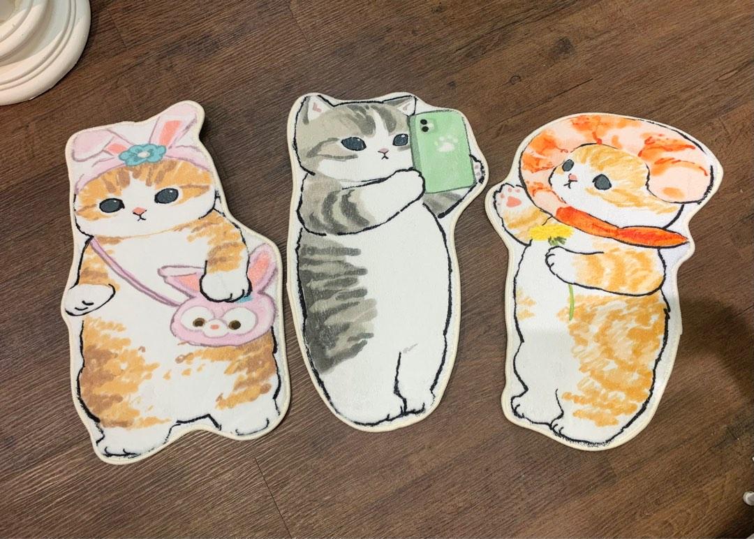 sold separately- small size soft furry cat mat, Furniture & Home Living ...