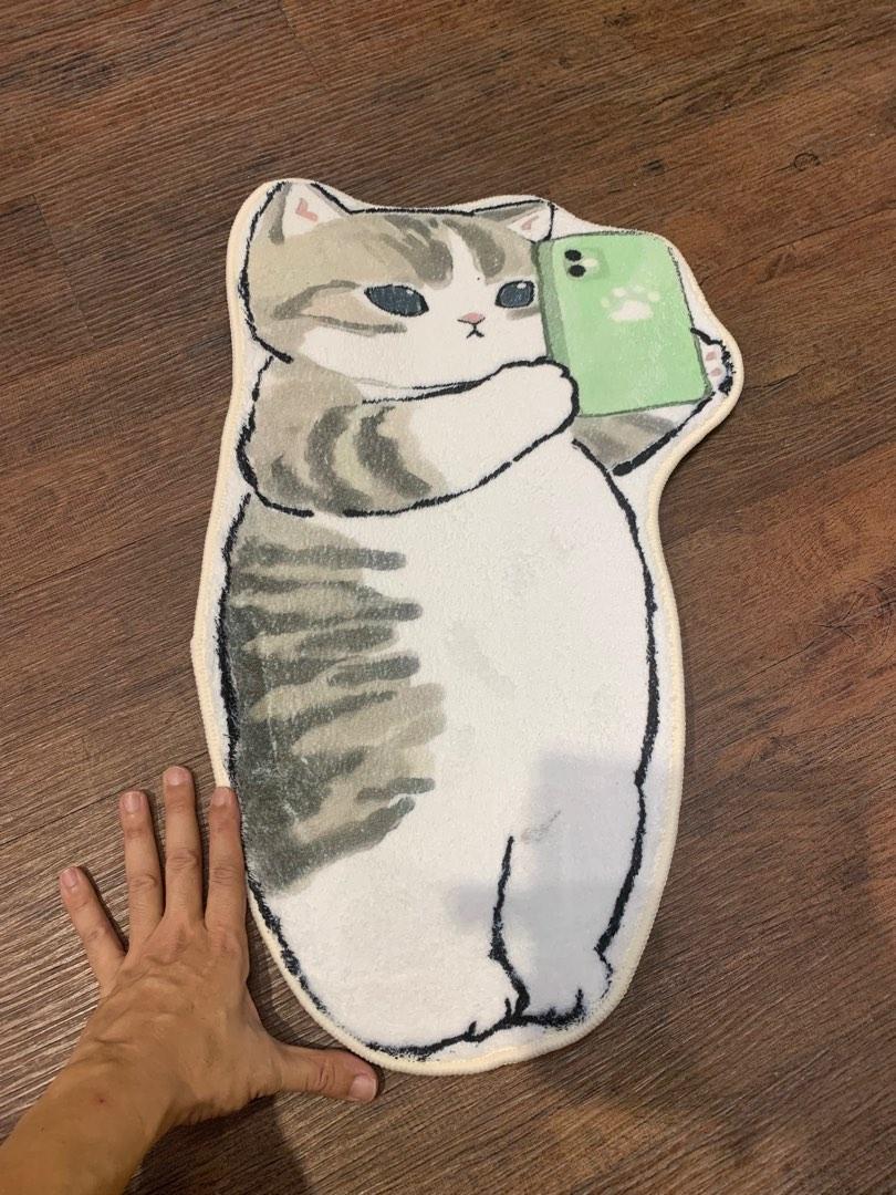 sold separately- small size soft furry cat mat, Furniture & Home Living ...