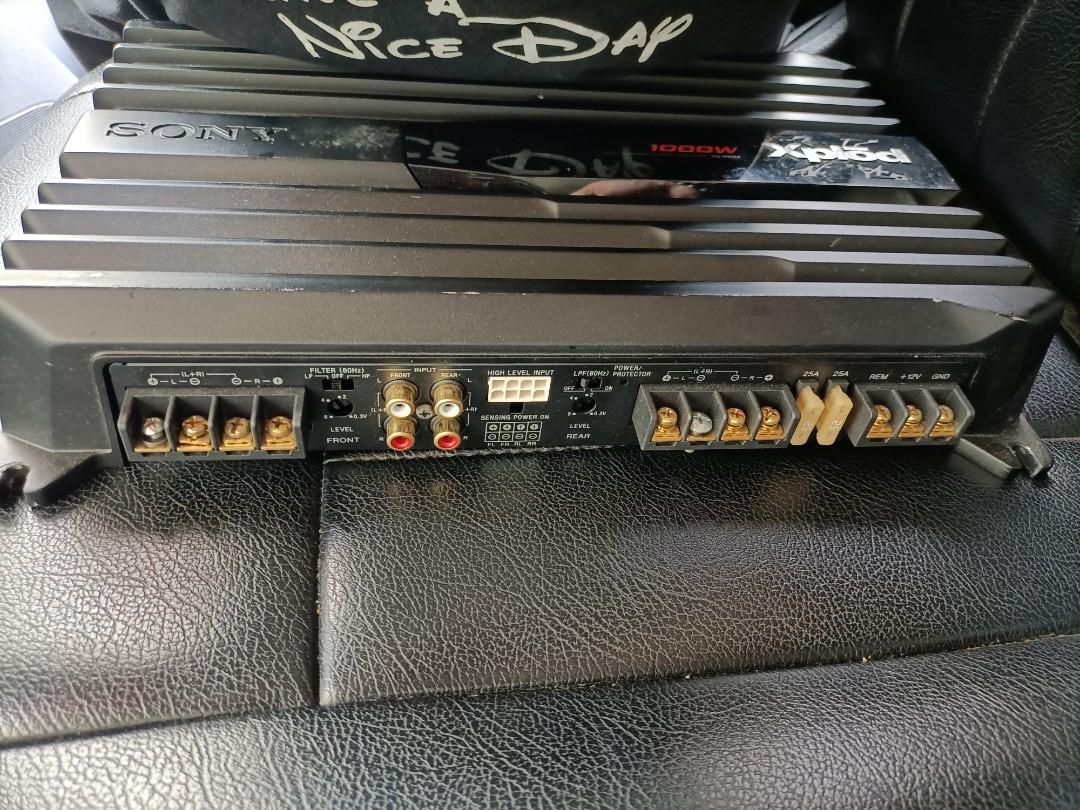 Sony Xplod 1000w XM-N-1004, Car Accessories, Accessories on Carousell