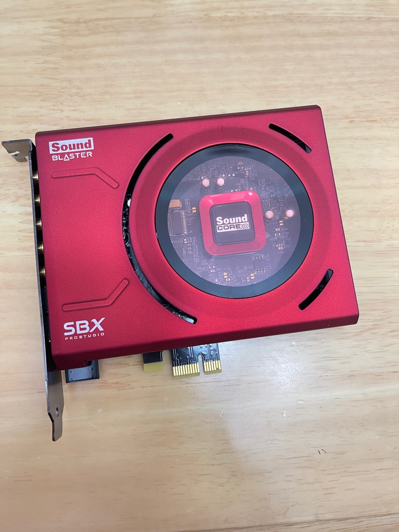 Sound Blaster Sound card, 電腦＆科技, 電腦周邊及配件, 電腦周邊產品 - Carousell