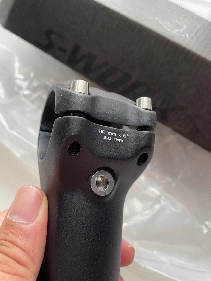 Specialized Sworks Tarmac SL7 Stem 110mm 6 degree, Sports Equipment ...