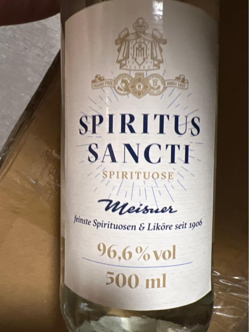 SPIRYTUS 96% Vodka 波蘭生命之水伏特加, 嘢食 & 嘢飲, 酒精飲料 - Carousell
