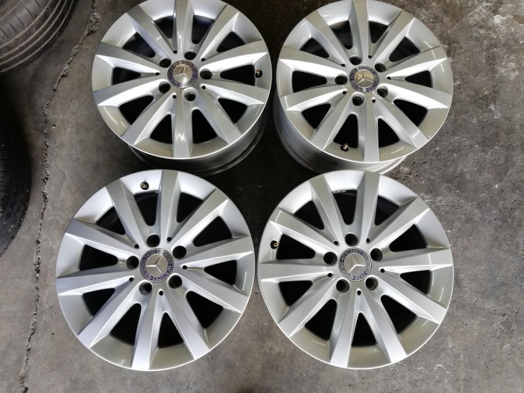 Sport rim original Mercedes Benz 16 inch, Community on Carousell
