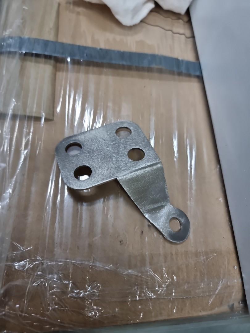 Stainless steel IU Bracket, Motorcycles, Motorcycle Accessories on ...