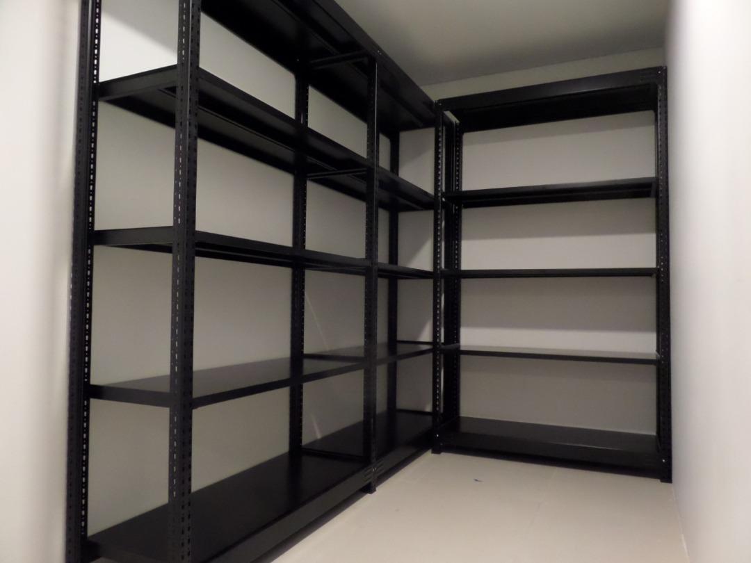 Steel Rack Open Type Cabinet Shelves, Furniture & Home Living ...