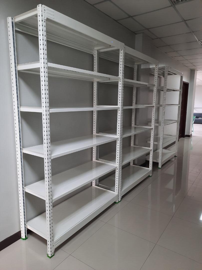 Steel Rack Open Type Cabinet Shelves, Furniture & Home Living ...