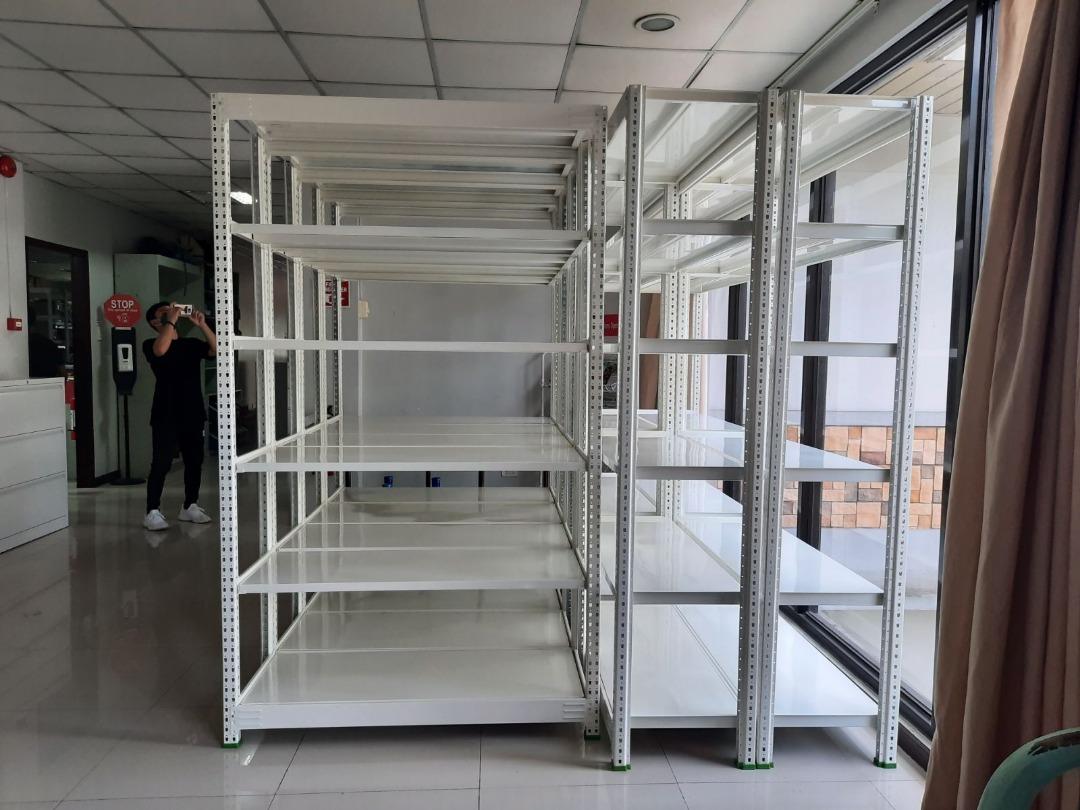 Steel Rack Open Type Cabinet Shelves, Furniture & Home Living ...