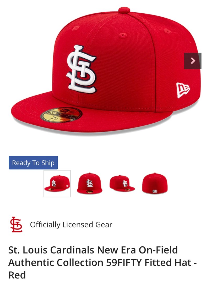 St.Louis New Era Cap, Men's Fashion, Watches & Accessories, Caps & Hats ...