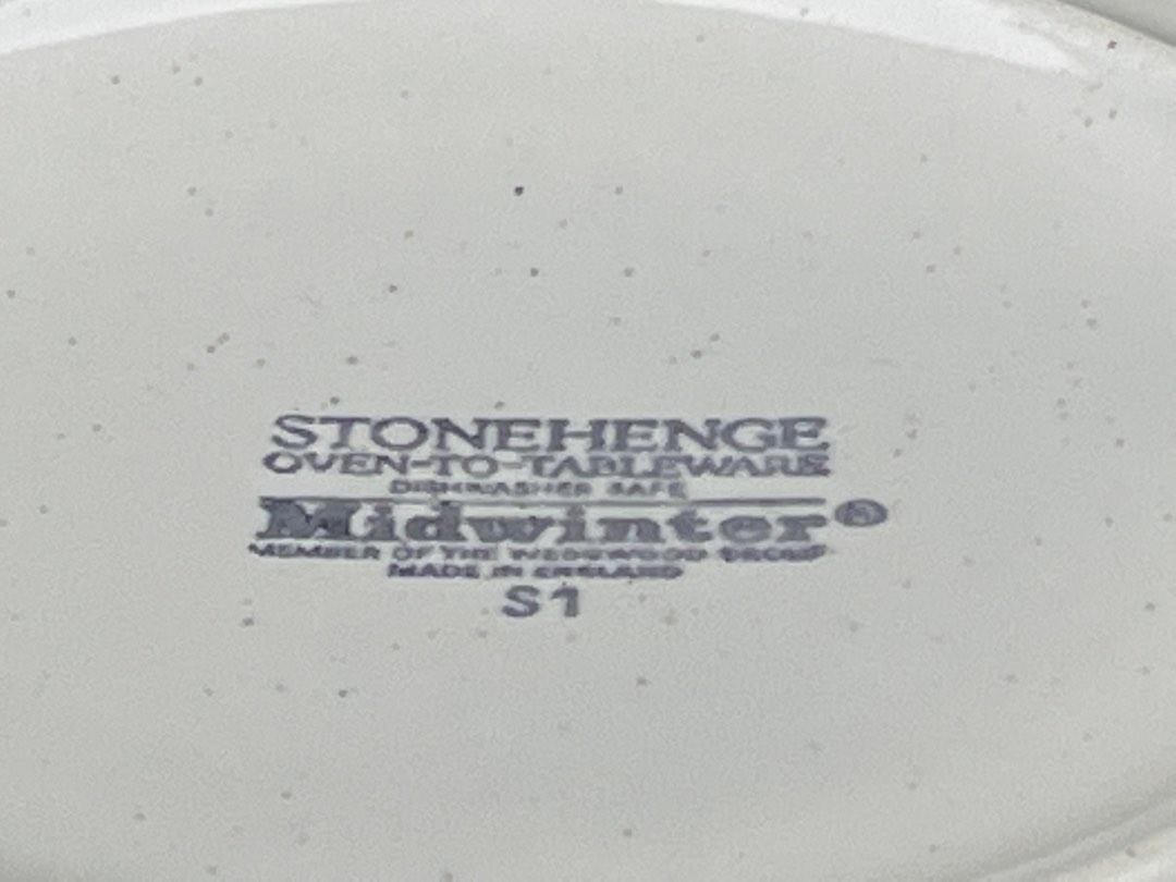 Vintage STONEHENGE Midwinter Creation Serving/Salad BOWL 23.5cm -Made in England, Furniture ...