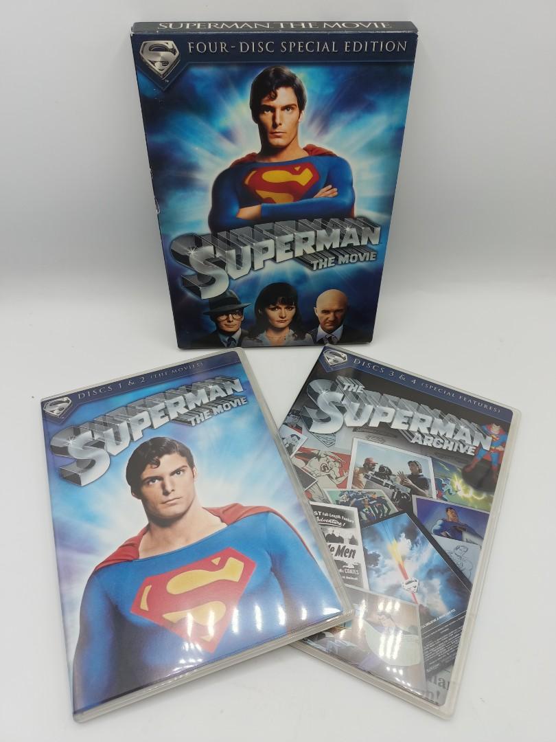 Superman THE MOVIE/FOUR - Disc Special Edition/ Warner Bros US MADE ...