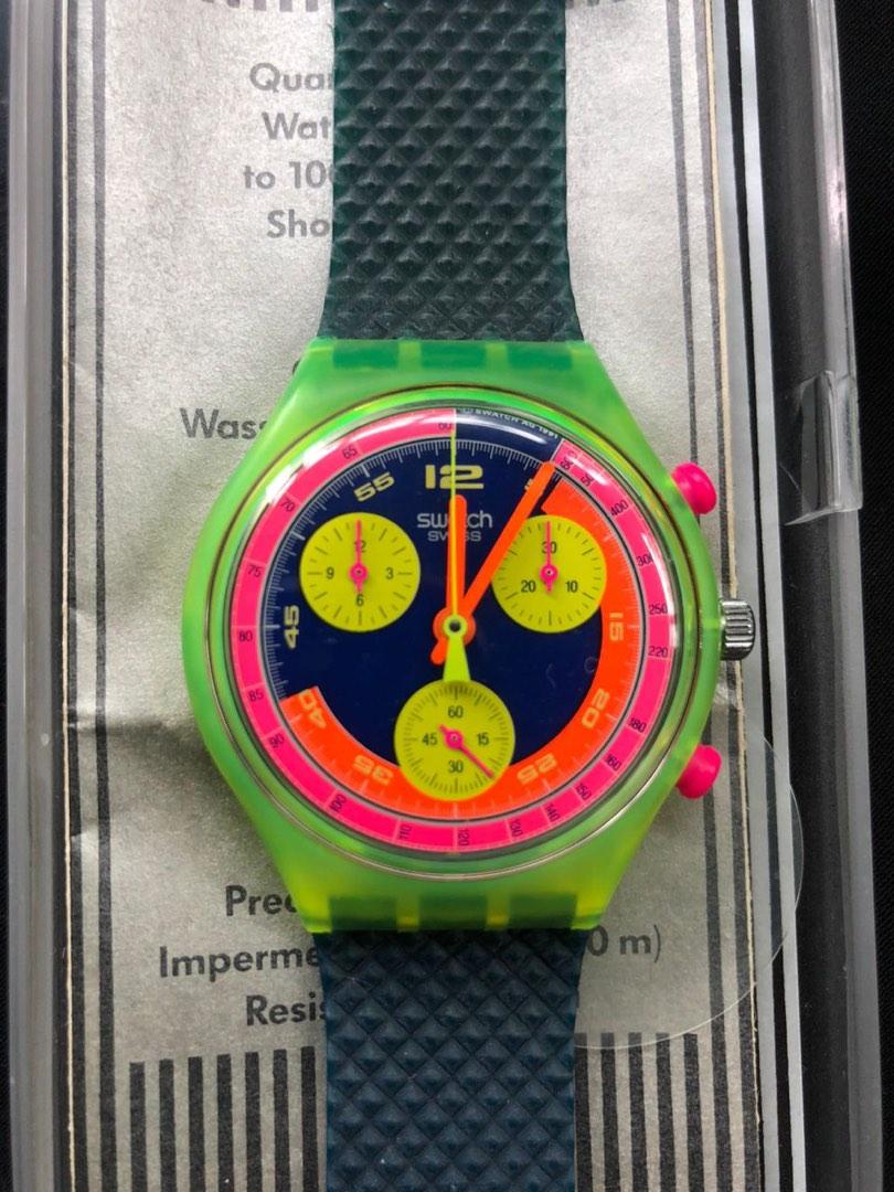 Swatch Grand Prix SCJ101, Men's Fashion, Watches & Accessories, Watches ...