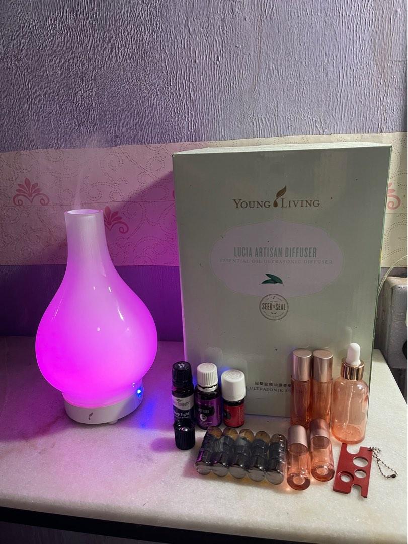 Take all! Young Living Lucia diffuser with freebies, Beauty & Personal ...