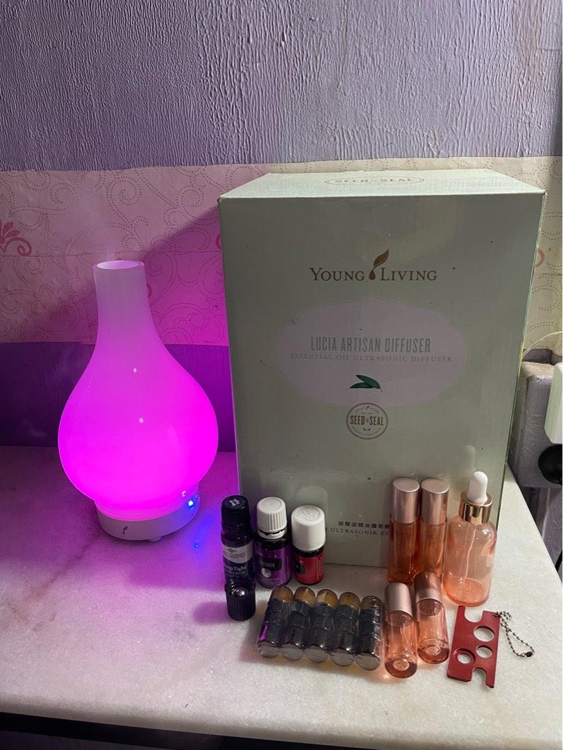 Take all! Young Living Lucia diffuser with freebies, Beauty & Personal ...