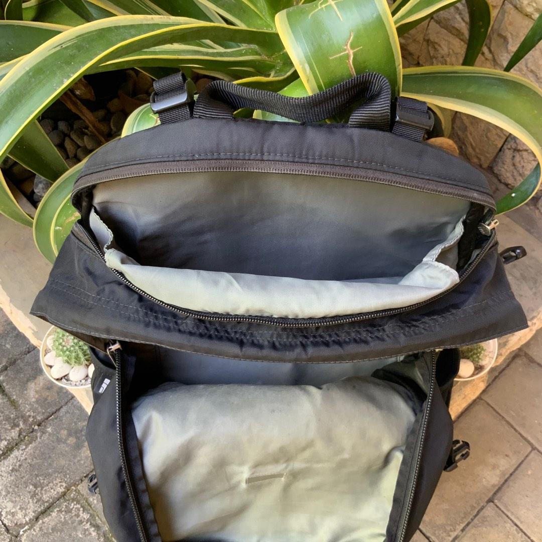 THE NORTH FACE BOX SHOT 35L TNF BACKPACK BLACK, Fesyen Pria, Tas ...