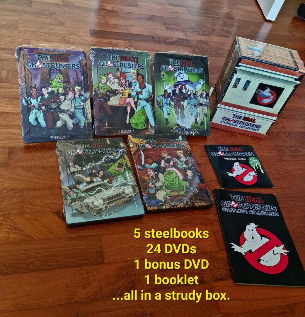 The Real Ghostbusters Complete Collection - Code 1 DVDs (US), 5 ...