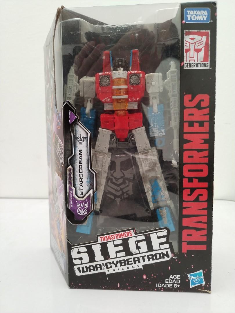 Transformers Siege Starscream, Hobbies & Toys, Toys & Games on Carousell