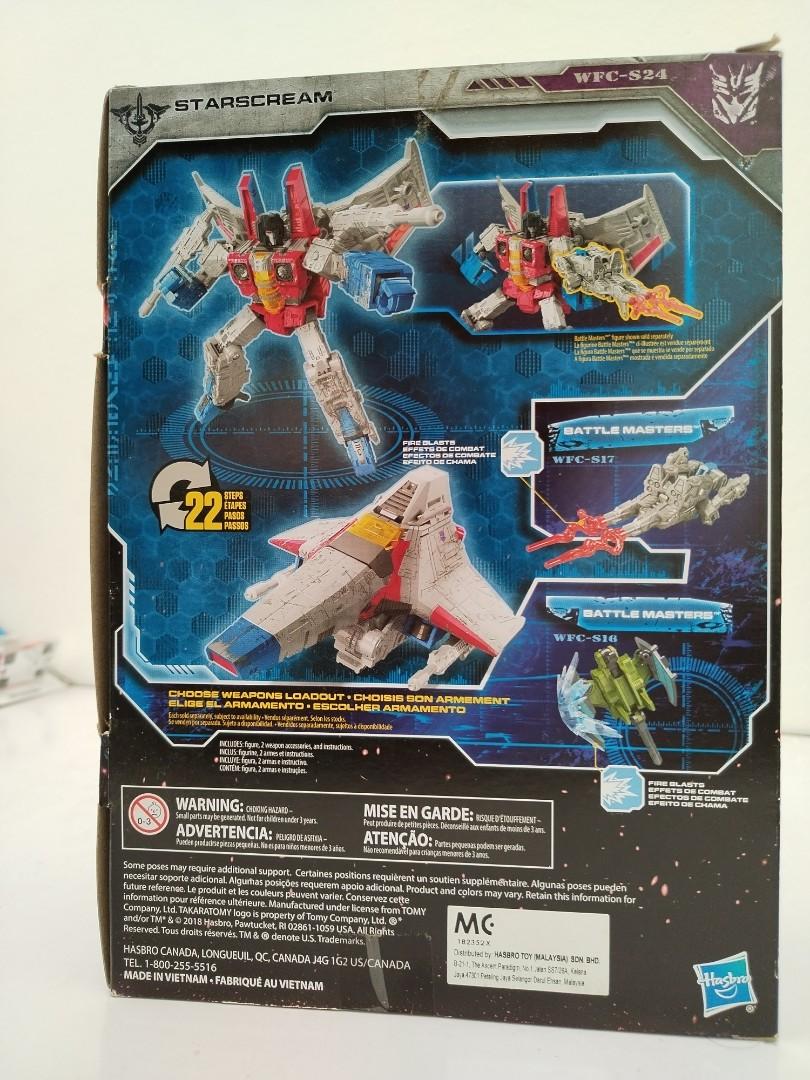 Transformers Siege Starscream, Hobbies & Toys, Toys & Games on Carousell