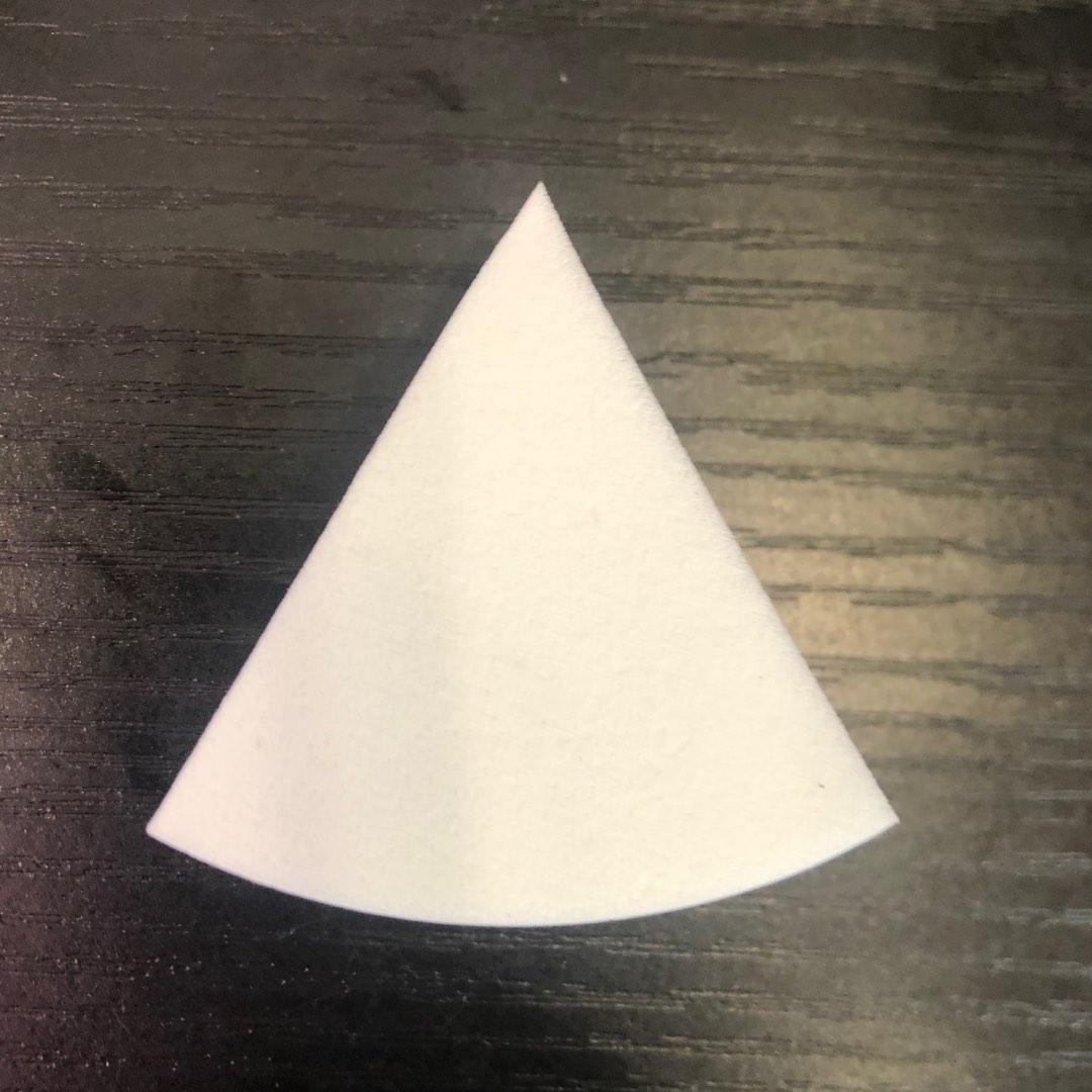 Triangle sponge single (white), Beauty & Personal Care, Face, Makeup on ...