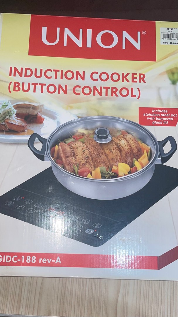 Union induction cooker, Furniture & Home Living, Kitchenware ...
