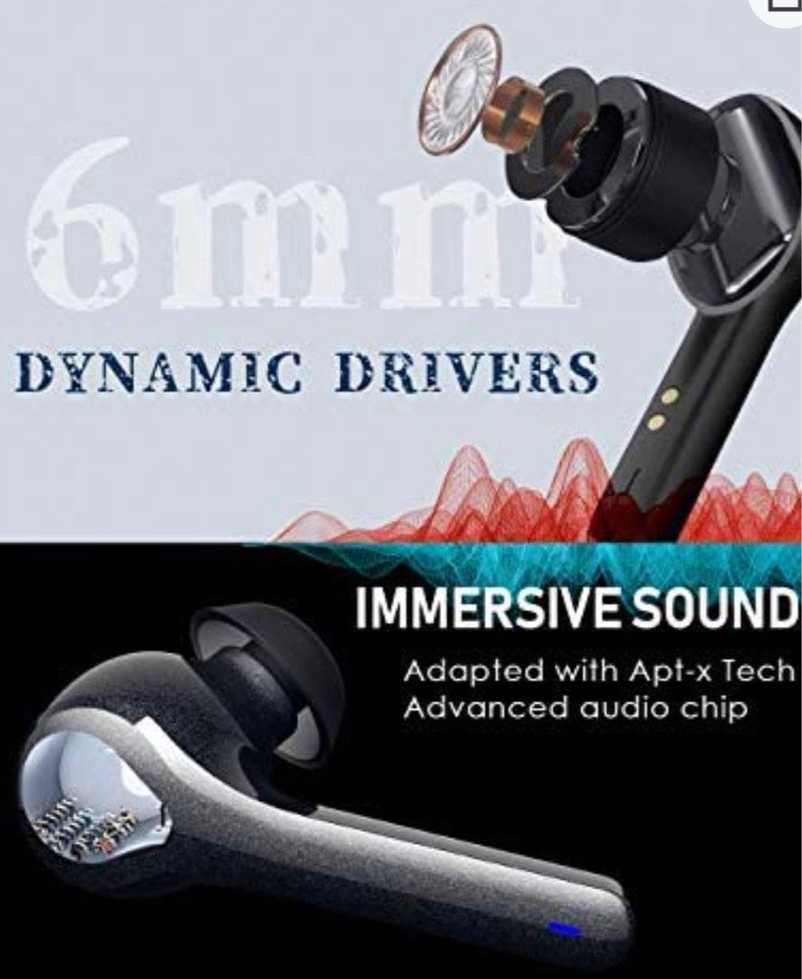 Upgraded LAMOE Bluetooth 5.0 Wireless Earphones, Audio, Earphones on ...