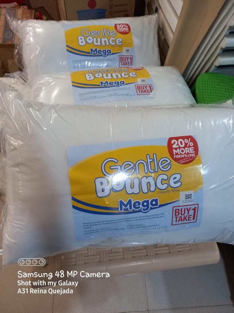 Uratex MEGA gentle bounce pillows b1t1, Furniture & Home Living ...