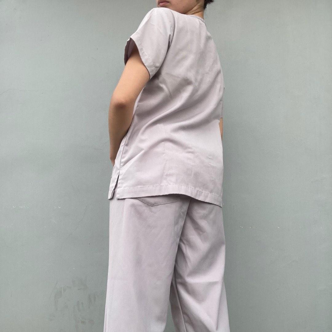 UST Nursing Gray Scrubs set, Women's Fashion, Dresses & Sets, Sets or ...