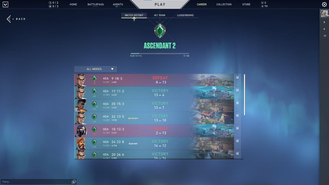 Valorant Account Ascendant 2, Video Gaming, Gaming Accessories, Game ...