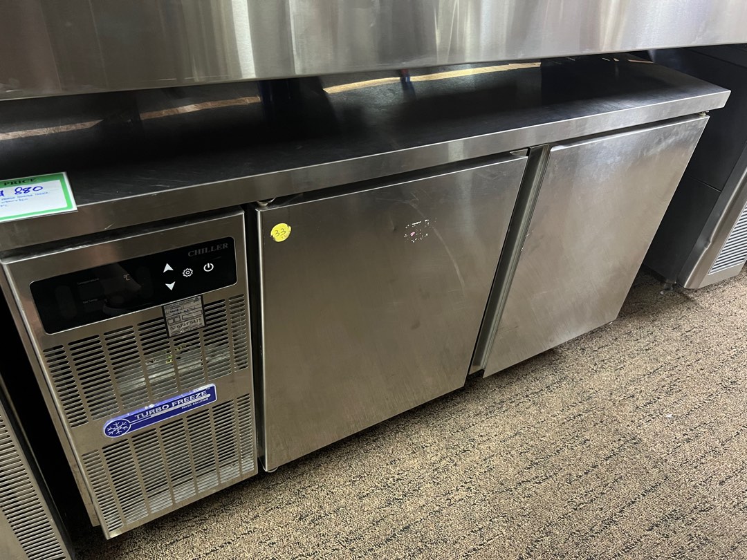 Very New Turbo Freeze 2 Doors Counter Chiller 1500 x 700, TV & Home ...