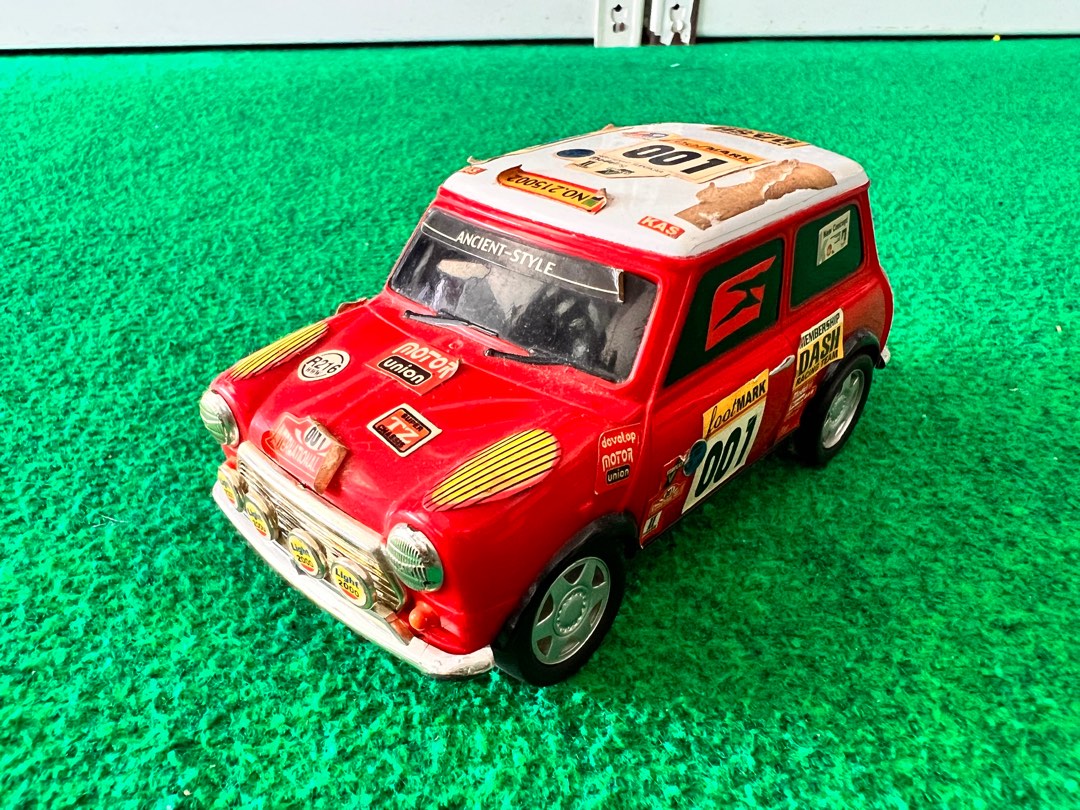 Vintage Auldey RC Mini Cooper, Hobbies & Toys, Toys & Games on Carousell