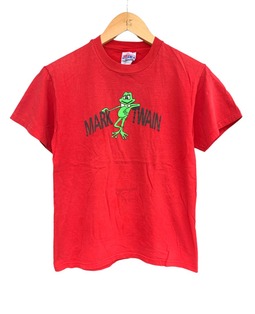 Vintage Mark Twain Tshirt, Men's Fashion, Tops & Sets, Tshirts & Polo ...