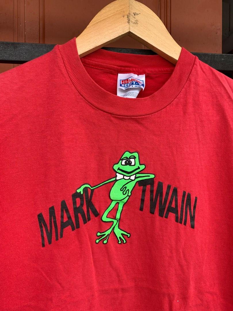 Vintage Mark Twain Tshirt, Men's Fashion, Tops & Sets, Tshirts & Polo ...