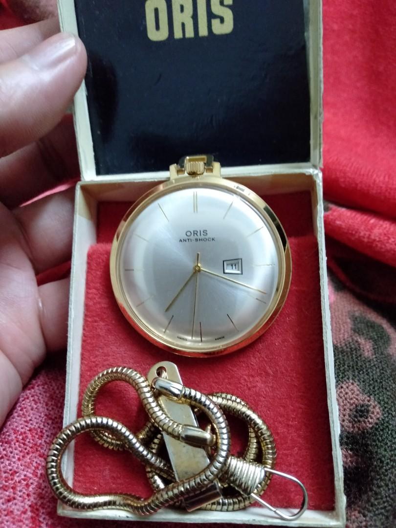 Vintage Oris Pocket Watch, Men's Fashion, Watches & Accessories ...