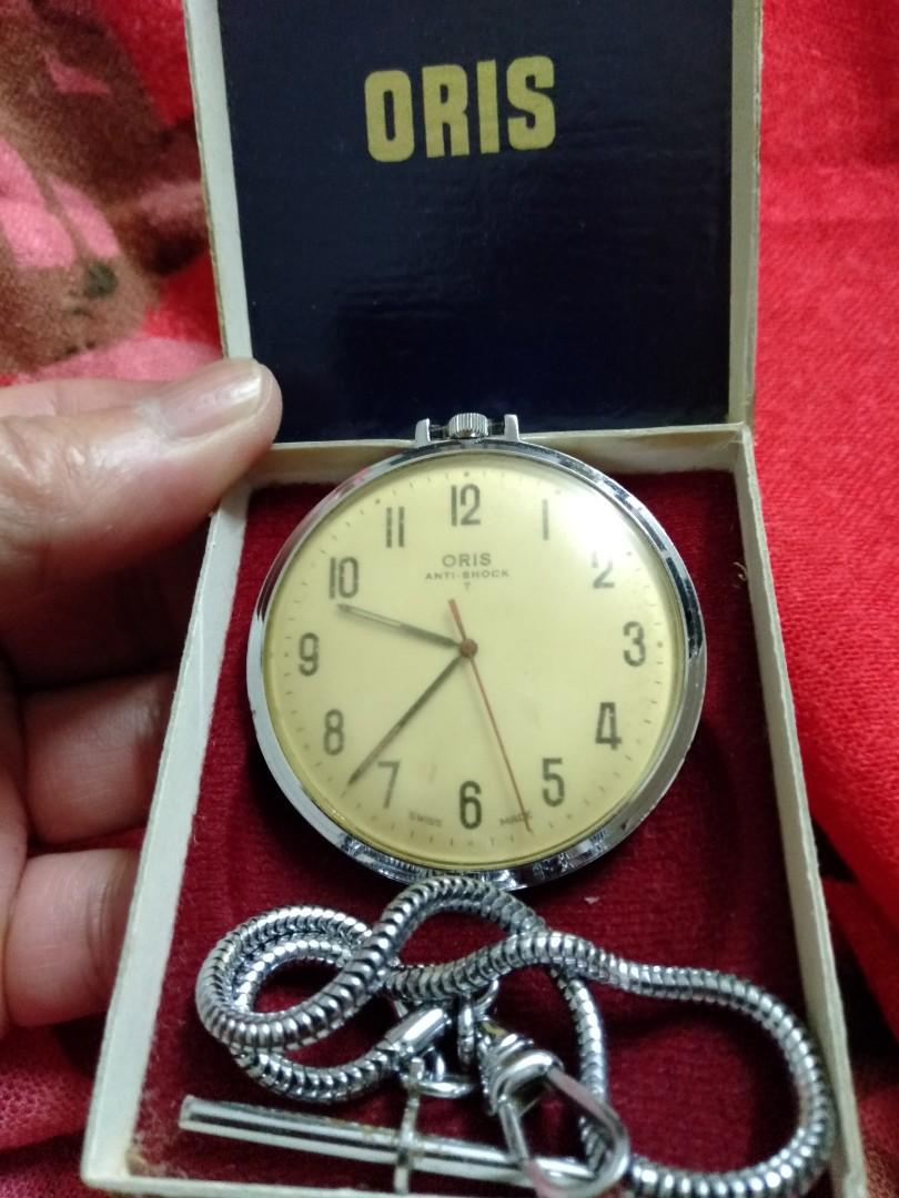 Vintage Oris Pocket Watch, Men's Fashion, Watches & Accessories ...