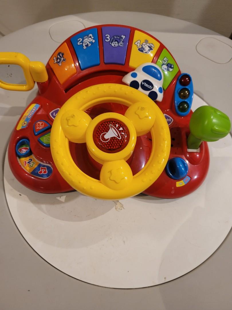 Vtech Tiny Tot Driver, Babies & Kids, Infant Playtime on Carousell