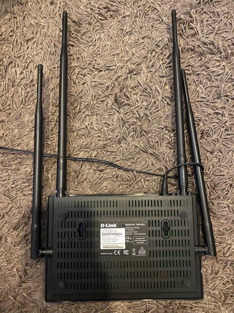 Wifi router . D link . DIR-825+, TV & Home Appliances, Other Home ...