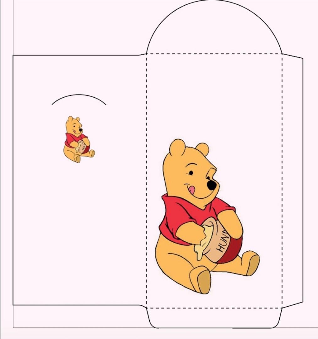 Winnie The Pooh Ang Bao, Hobbies & Toys, Stationery & Craft, Art ...