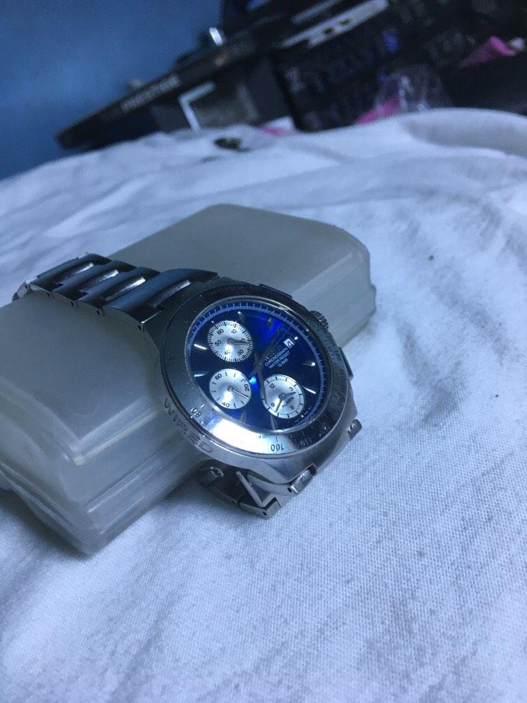 wired by seiko quartz chronograph authentic, Men's Fashion, Watches ...