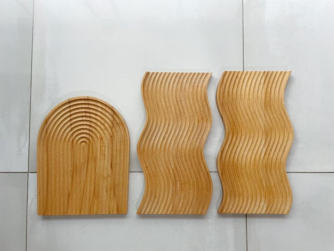 Wood Ripple Tray, Furniture & Home Living, Home Decor, Other Home Decor ...
