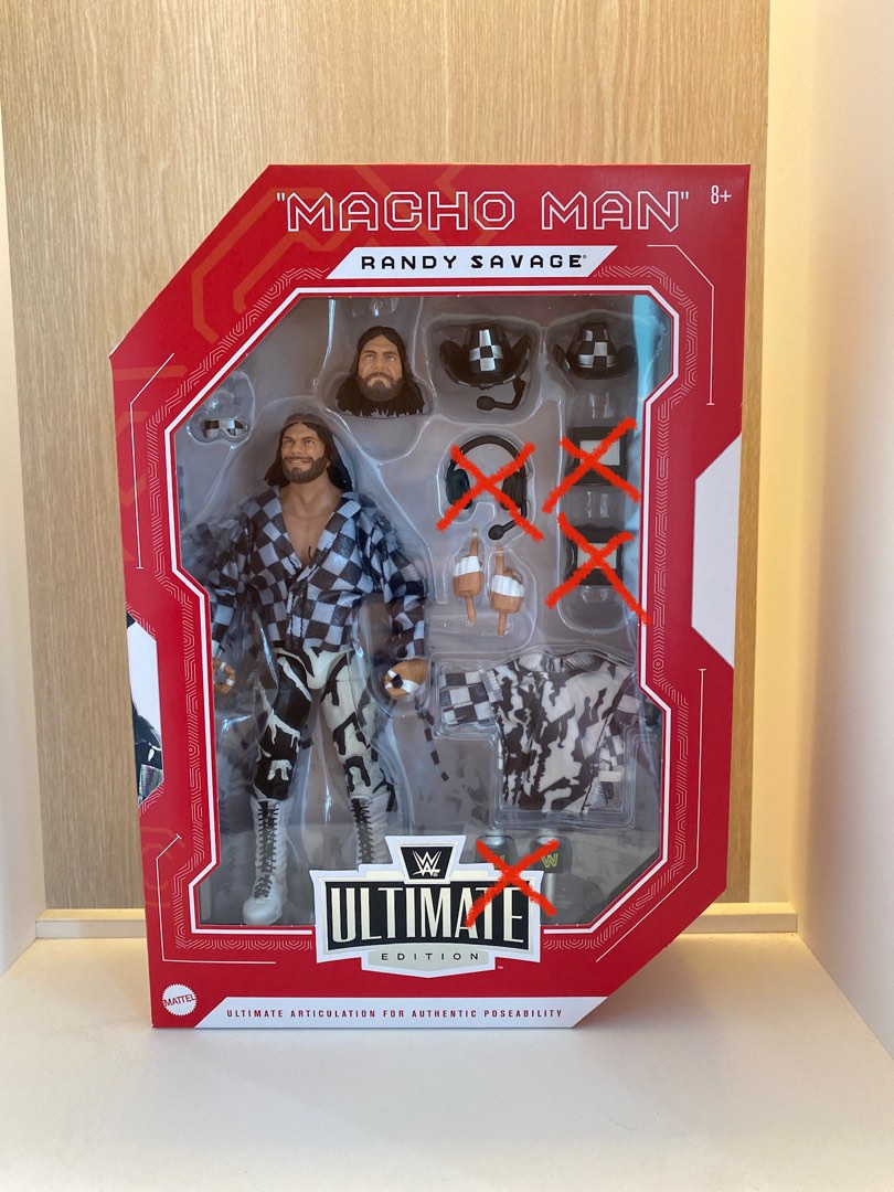 WWE WWF Macho Man Randy Savage Ultimate Edition - Mattel Creations ...