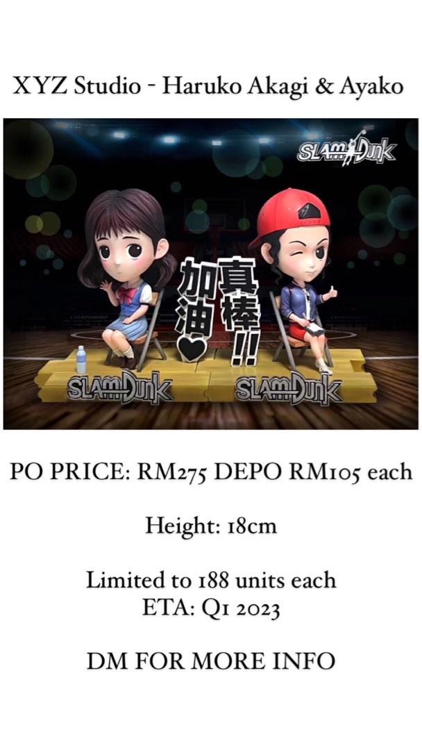 XYZ Studio - Haruko Akagi & Ayako, Hobbies & Toys, Toys & Games on ...