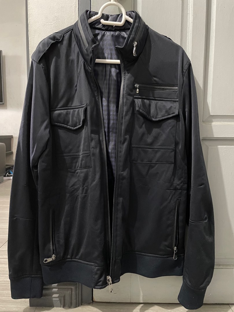 Zara Racer Jacket for Men, Men's Fashion, Coats, Jackets and Outerwear ...