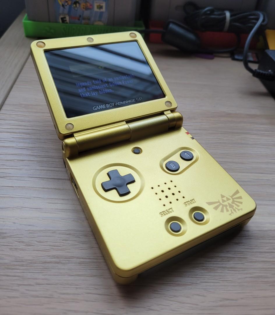 Zelda Modded IPS Gameboy Advance SP Nintendo Game Boy GBA, Video Gaming ...