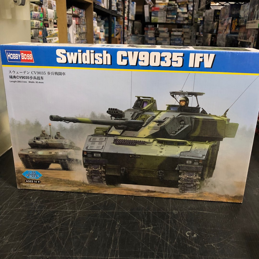 1/35 Hobby Boss Swedish CV9035 IFV Model Kit, Hobbies & Toys, Toys ...