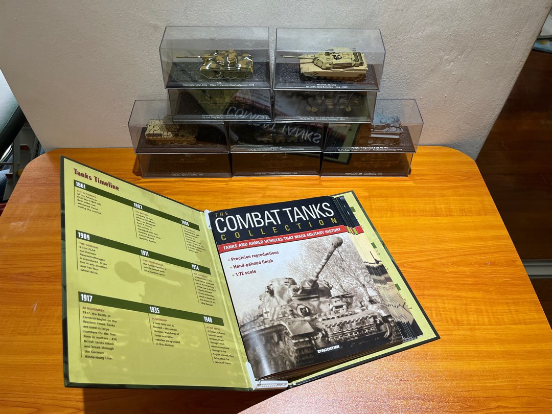 1/72 Combat Tanks Collection [9Pcs], Hobbies & Toys, Toys & Games on ...