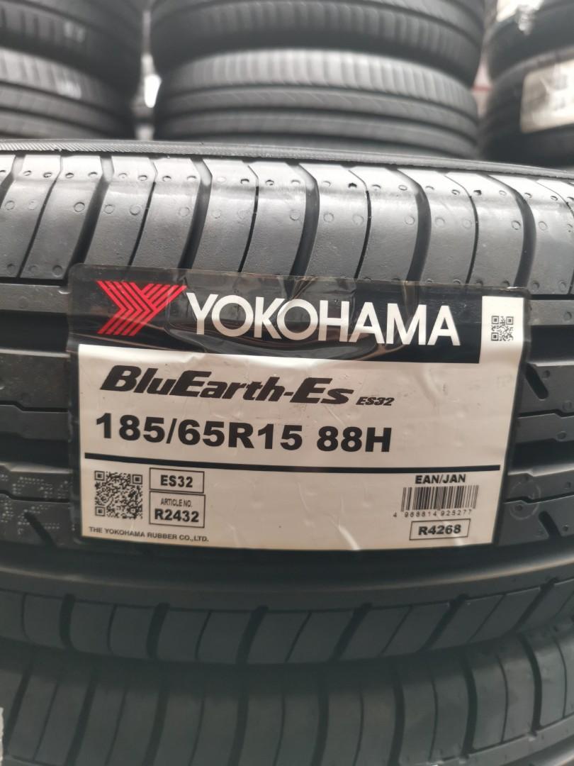 185/65/15 Yokohama ES32, Car Accessories, Tyres & Rims on Carousell