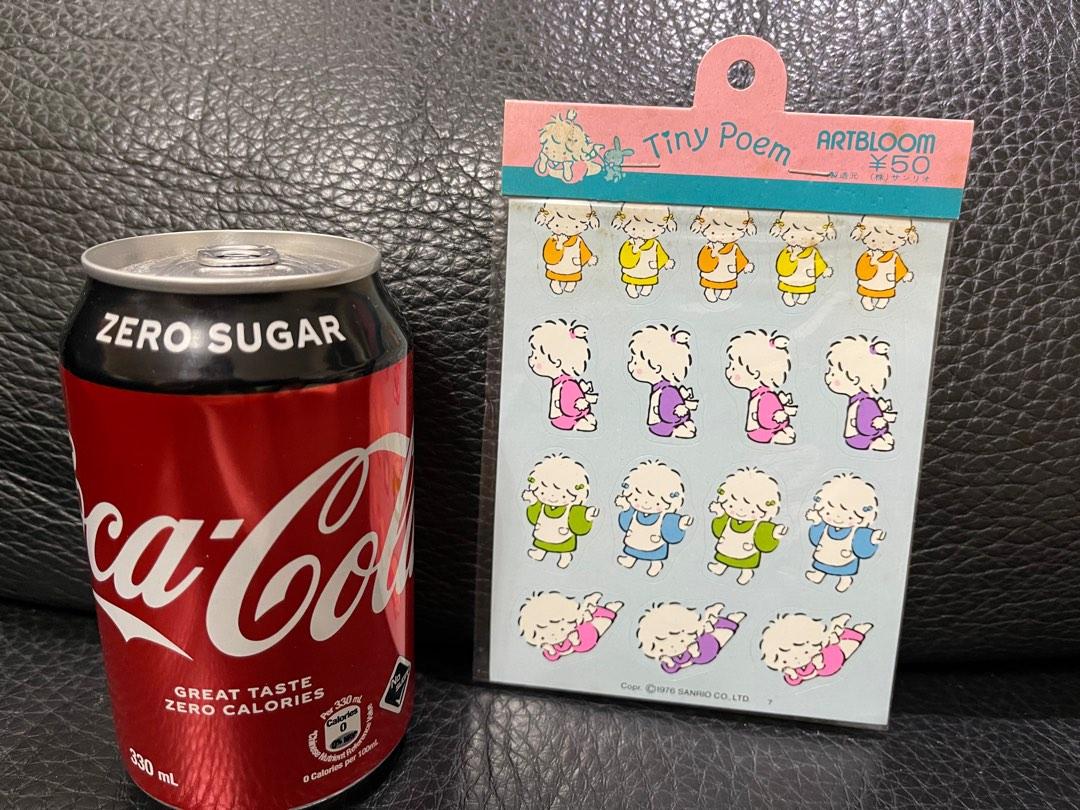 1976 Sanrio Tiny Poem 風之子 Artbloom 貼紙, 興趣及遊戲, 收藏品及紀念品, 古董收藏 - Carousell